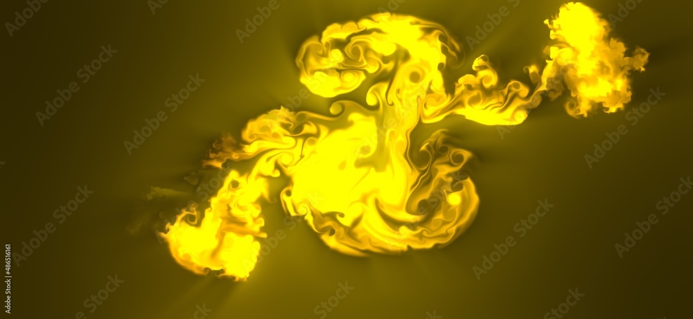 yellow splash liquid background illustration. yellow explosion effect ...
