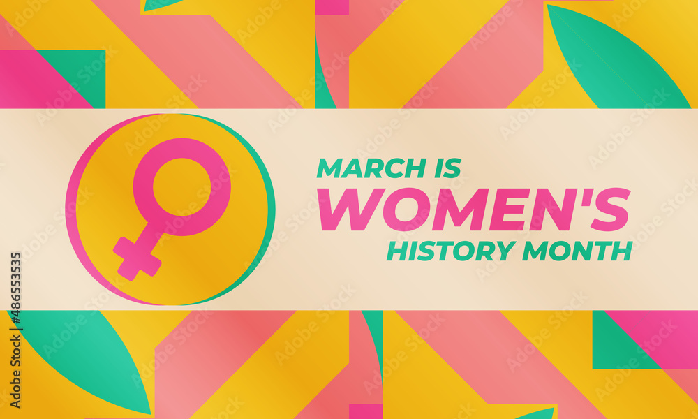 Women's History Month. Celebrated during March in the United States ...