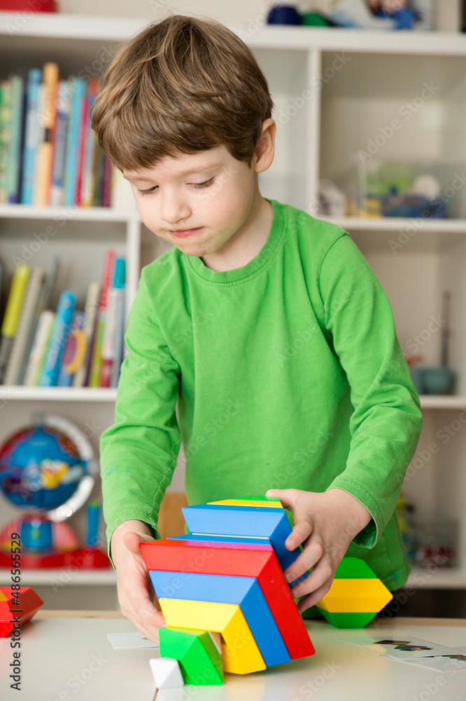 Figures for logical tasks. Tool for the child's perception ...