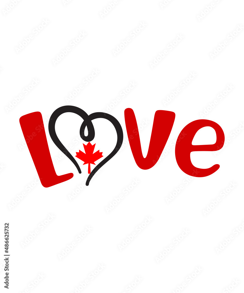 Canada Day SVG Bundle, Canadian SVG Patriotic Set for your Cricut ...