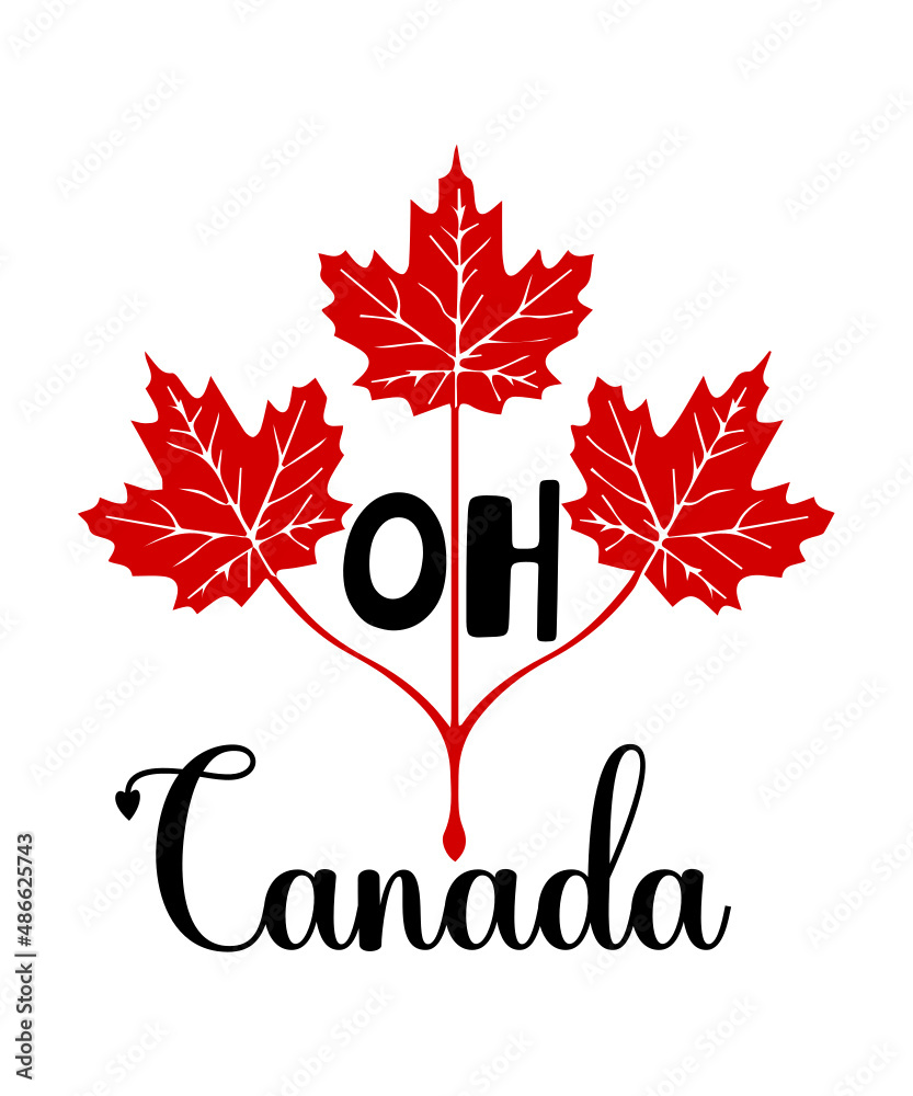 Canada Day SVG Bundle, Canadian SVG Patriotic Set for your Cricut ...