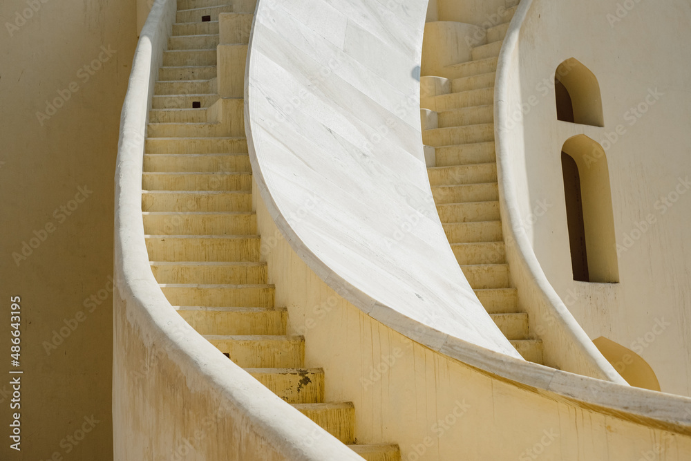Observatory stairs. Stock Photo | Adobe Stock