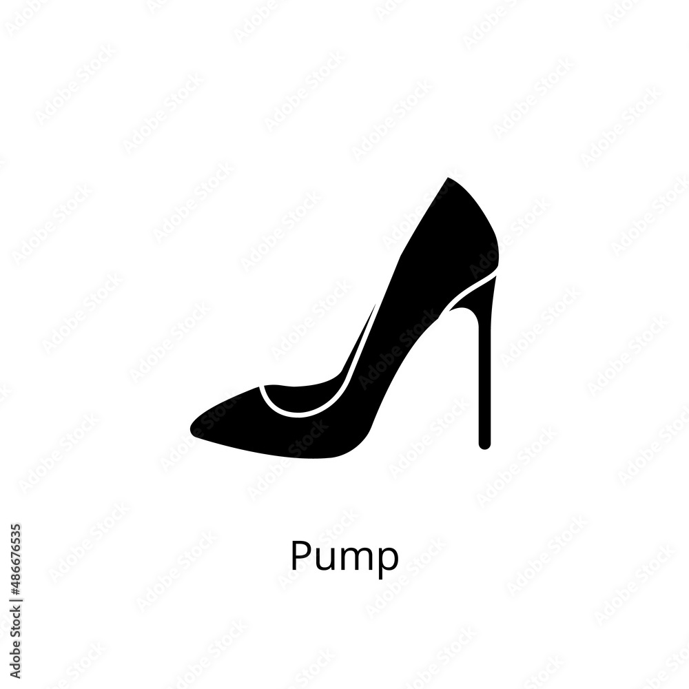 Pump icon in vector. Logotype Stock Vector | Adobe Stock