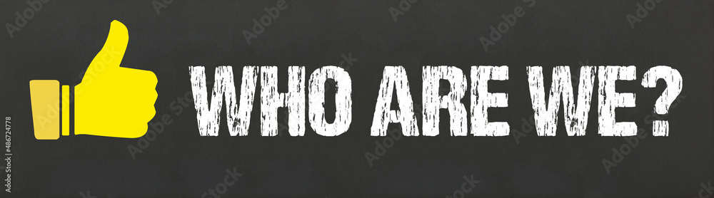 Who are we? Stock Illustration | Adobe Stock