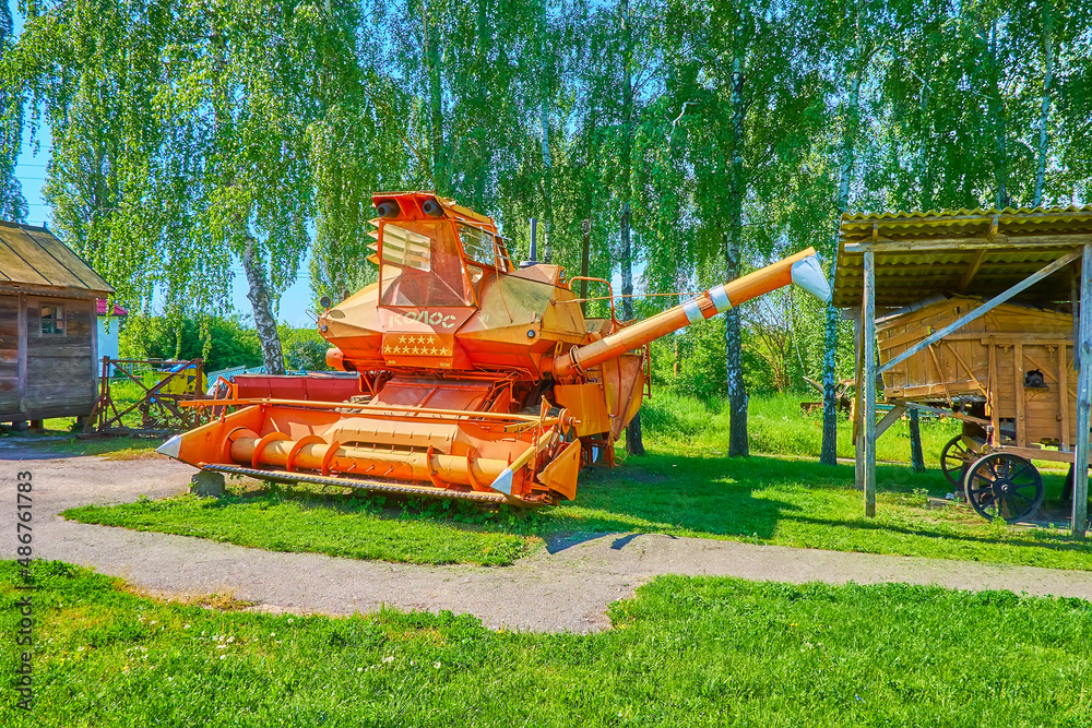 The Soviet times combine in Pereiaslav Scansen, on May 22 in Pereiaslav ...