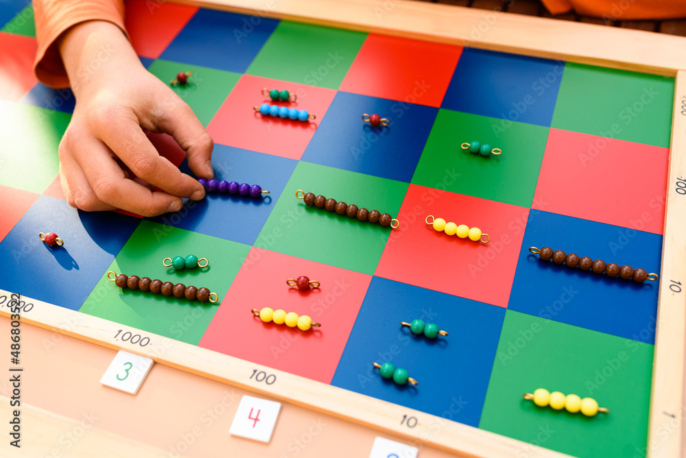 This Checker Board is used for short and long multiplications in ...