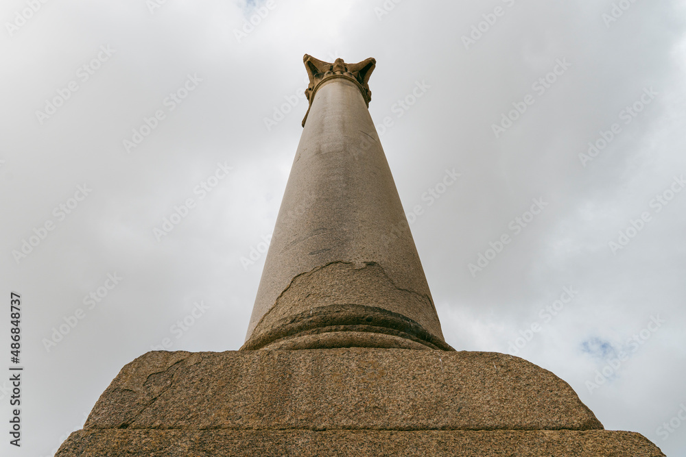 Pompey s Pillar or Serapeum pillar is the name given to a Roman ...