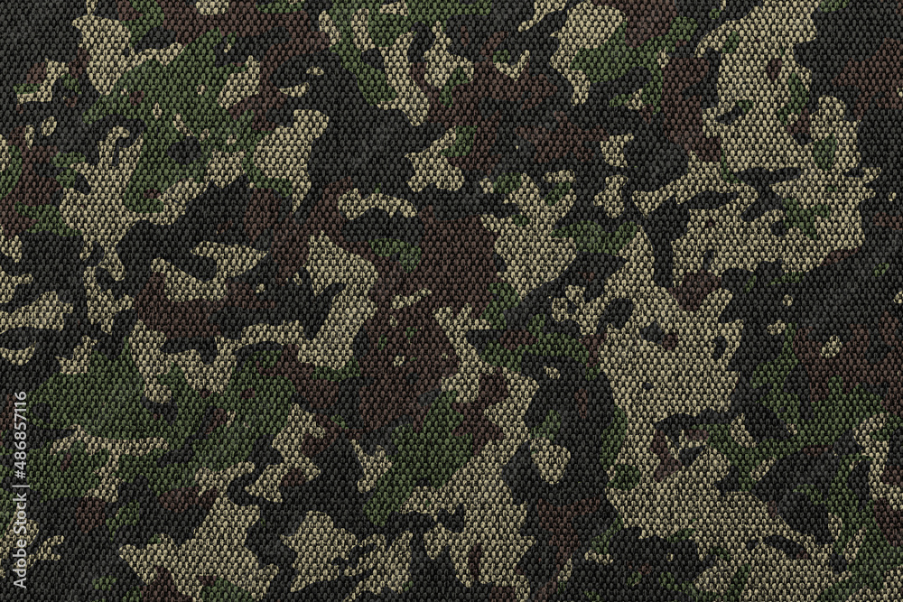 Camouflage pattern cloth texture background Stock Photo | Adobe Stock