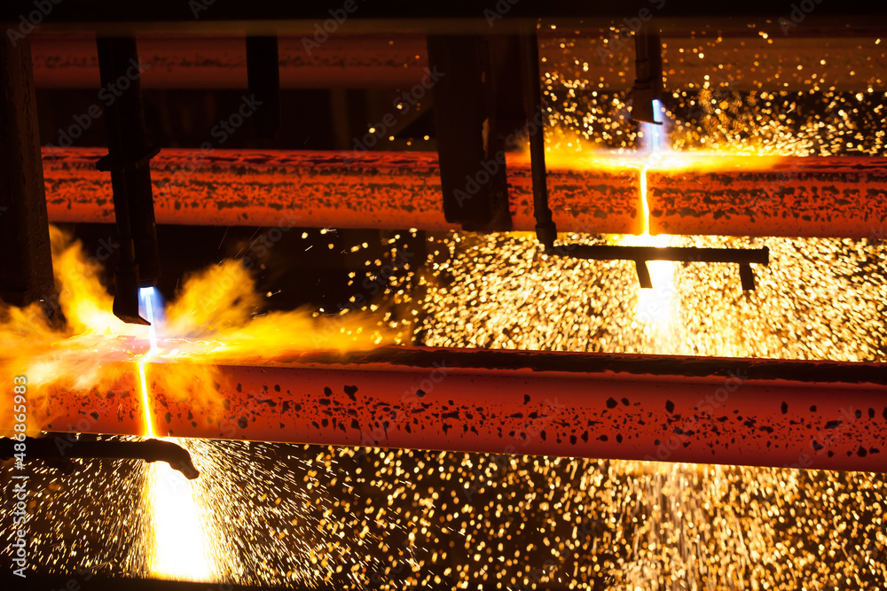 Manufacturing of mild steel square bar on continuous casting machine ...