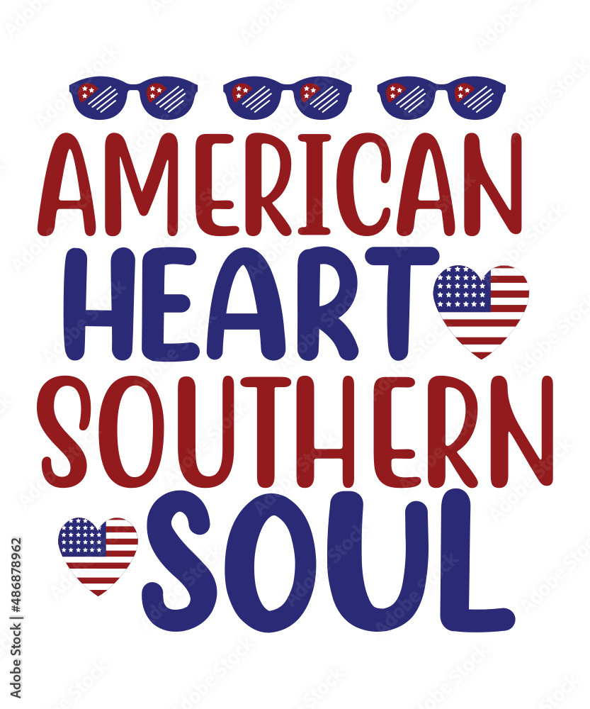 Stockvector Fourth of July Bundle svg, USA Flag Svg, Independence Day ...