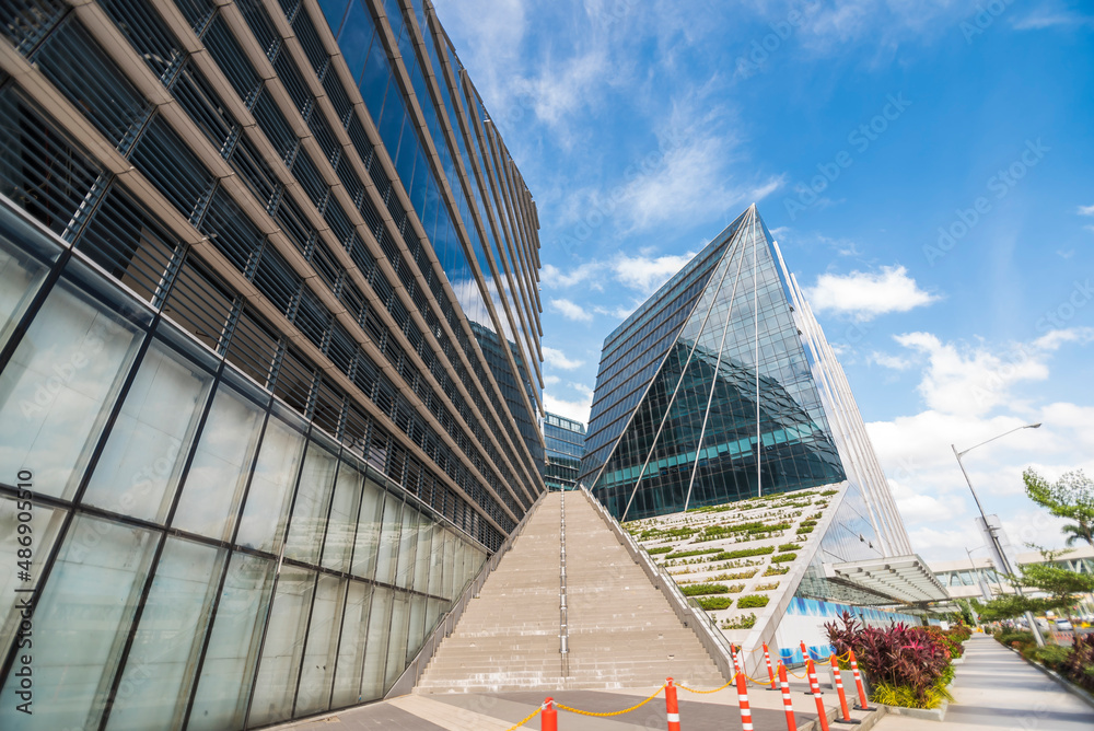 Pasay, Metro Manila, Philippines - Feb 2022: Modern and visually ...