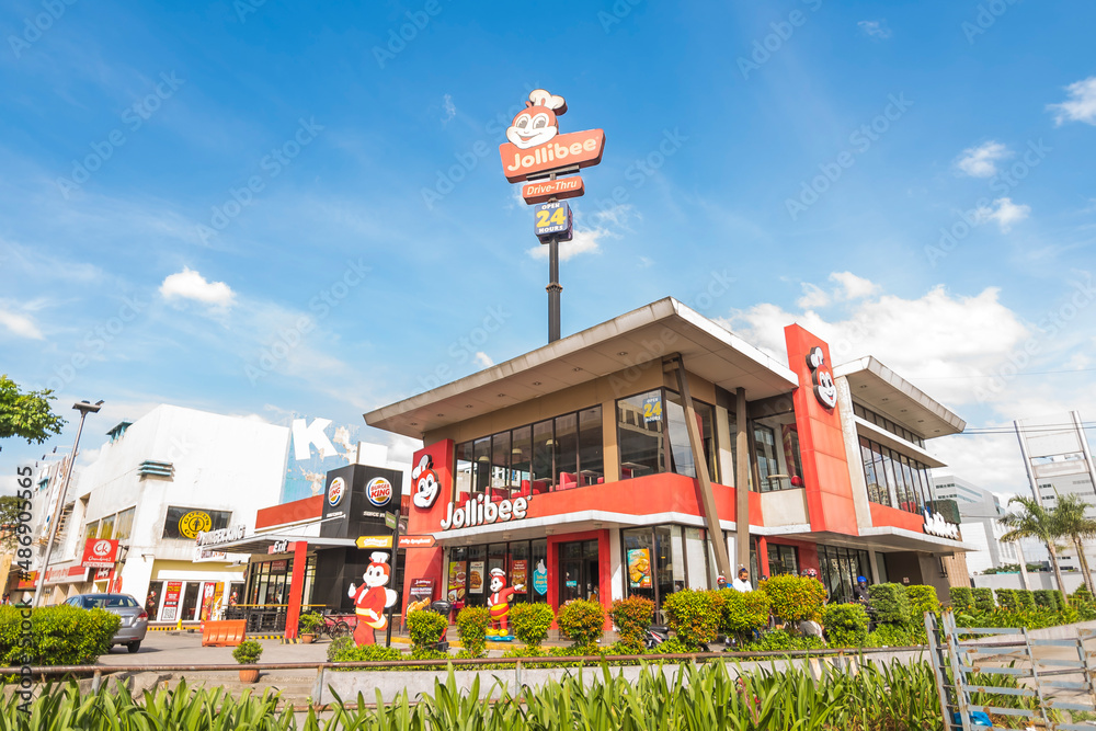 Pasay, Metro Manila, Philippines - Feb 2022: A Jollibee store at the ...