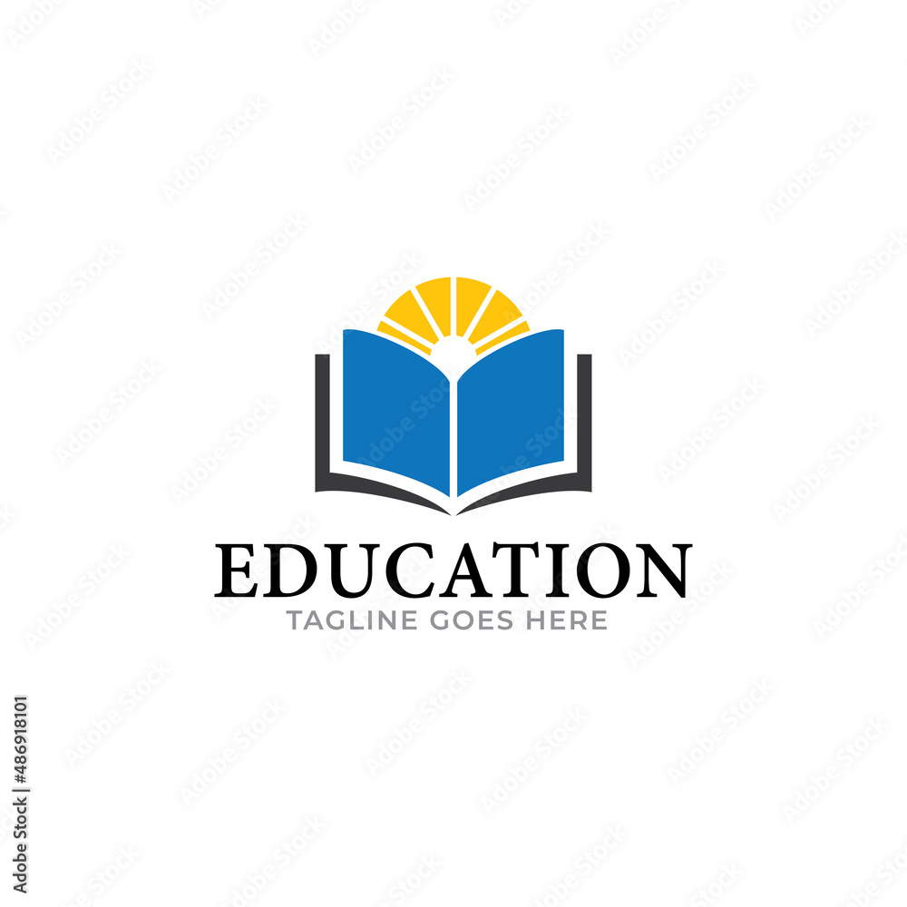 education logo. university and college school. learning logo Stock ...