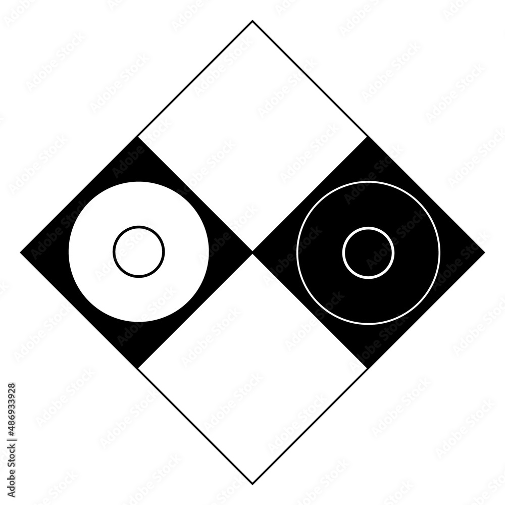 Draughts game white and black figures. Draughts day. Vector ...