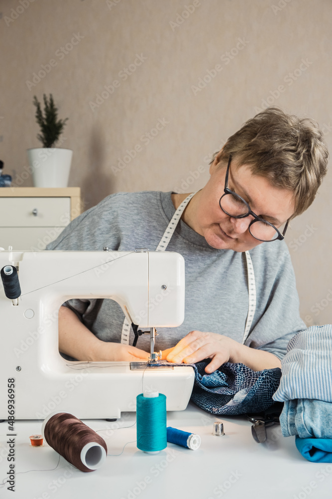 Dressmaker At Work