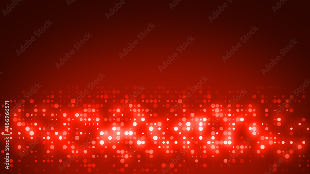 Abstract dot red pattern gradient texture technology background. Stock ...
