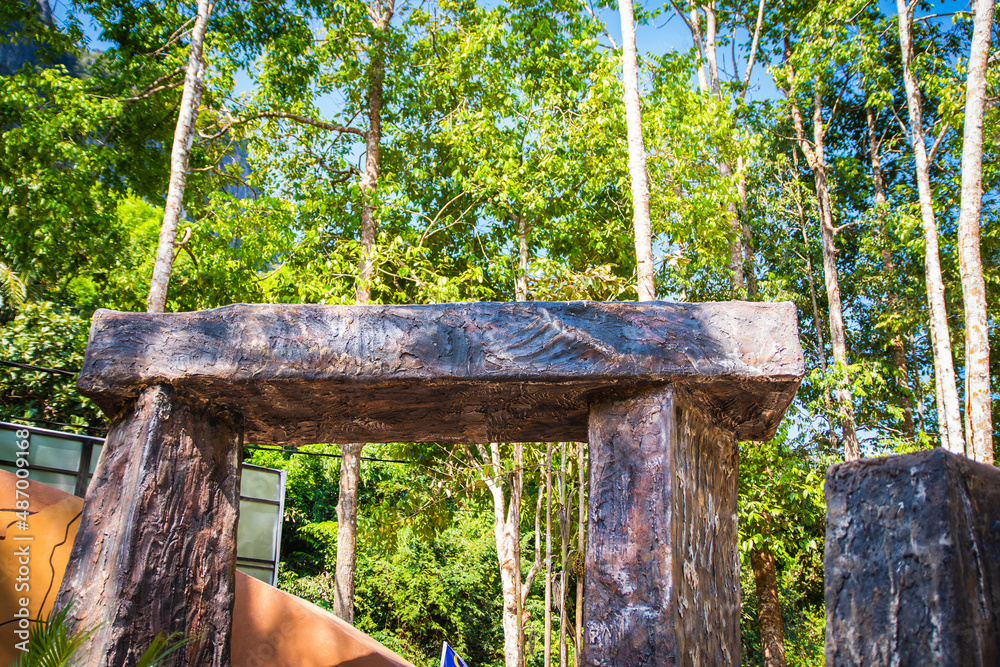 Inside of state park Negeri Perlis (Taman Negeri Perlis), Perlis ...