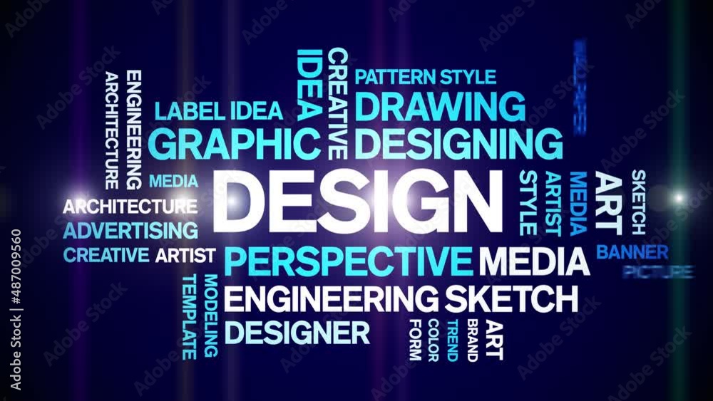 Design Animated tag word cloud;text animation kinetic typography ...