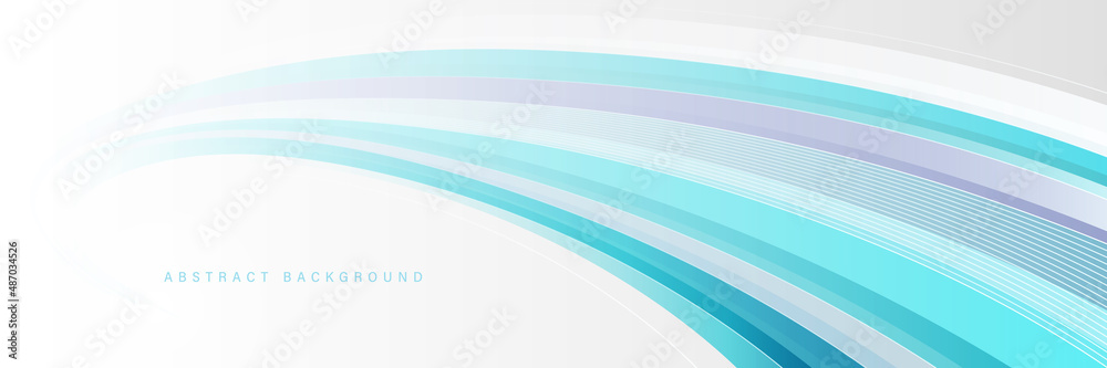 Abstract purple and bright blue curve vector on white background ...