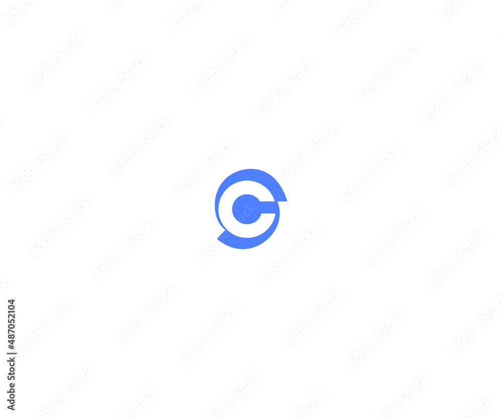 C, OC, CO Letter logo design Template vector symbol. Icon Letter C, OC ...