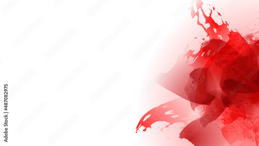Red watercolor abstract background Stock Illustration | Adobe Stock