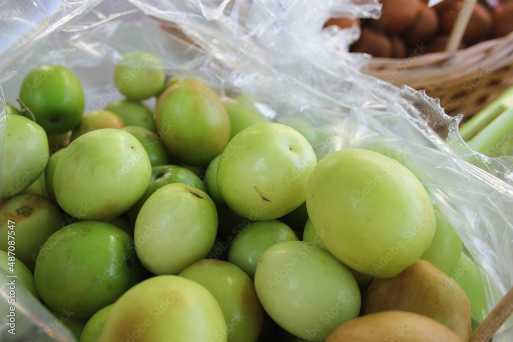 Jujube has a soft, juicy flesh. High in fiber Helps the digestive ...