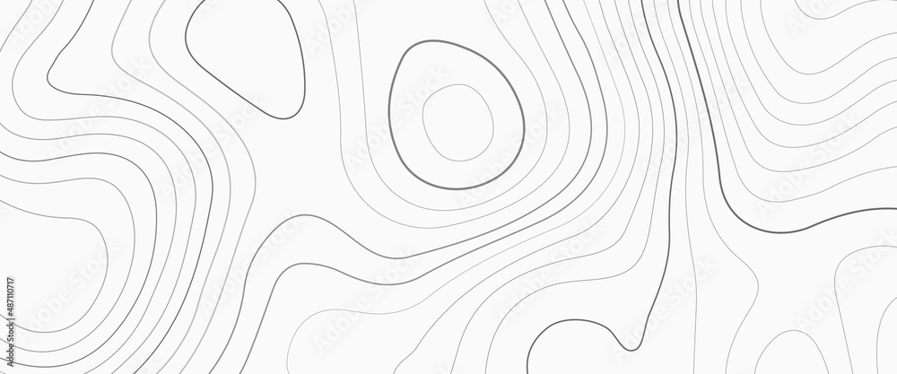 black and white abstract background vector, Abstract topographic ...