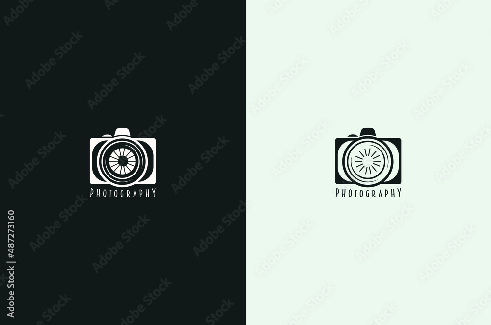 Creative Minimal Camera Logo, Modern Photography logo Stock Vector ...