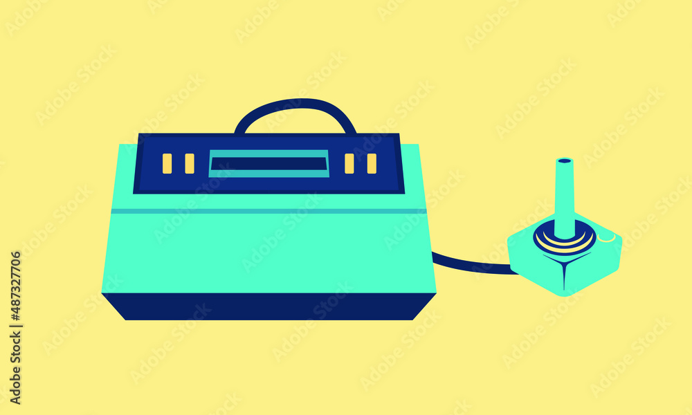 Old Atari Video Game computer aesthetic square poster Retro gaming and ...