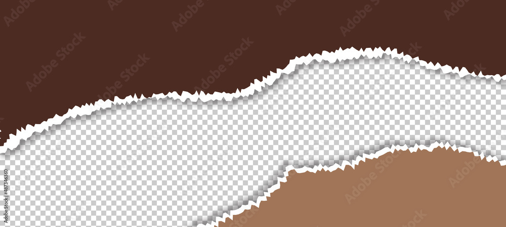 Ripped paper set. Holes from torn paper. Decoration and texture. Stock ...