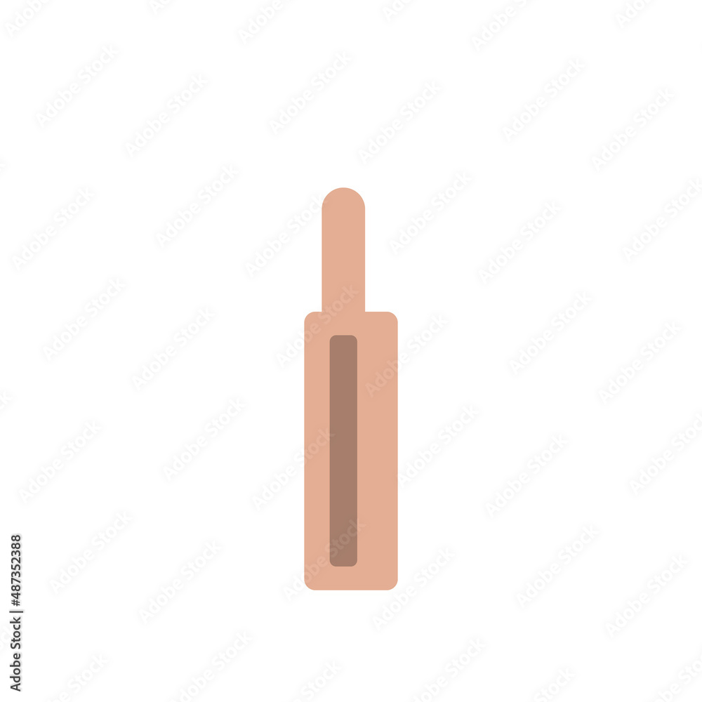 illustration of a kentongan from indonesia. flat cartoon style. vector ...