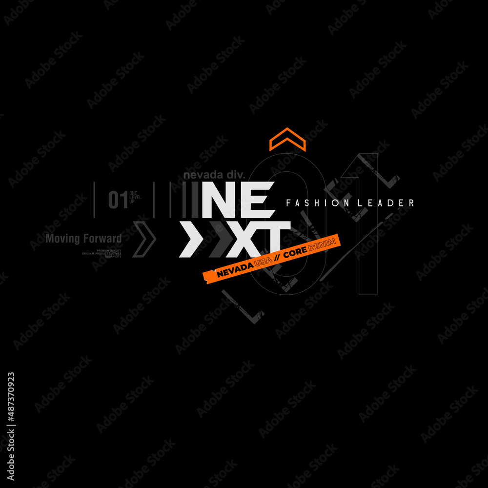 next fashion leader, stylish motivational quotes typography slogan ...