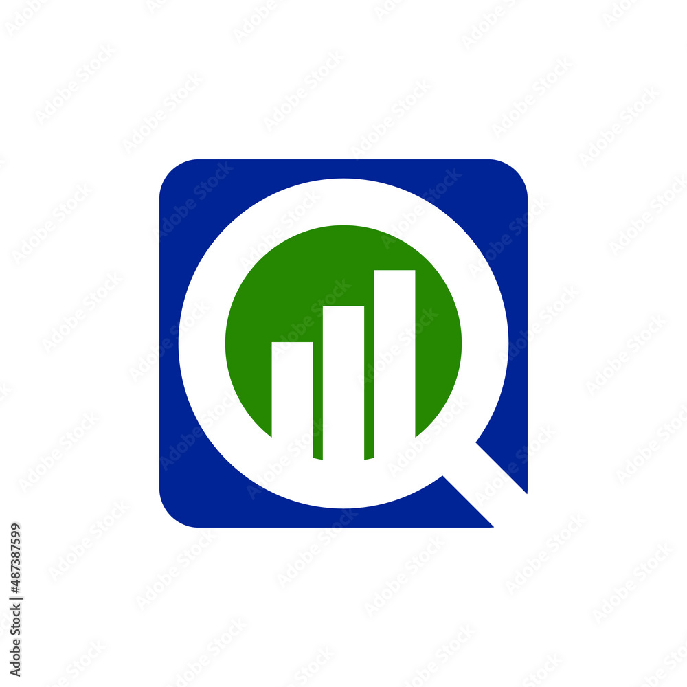 Monitoring Charts Logo can be use for icon, sign, logo and etc Stock ...