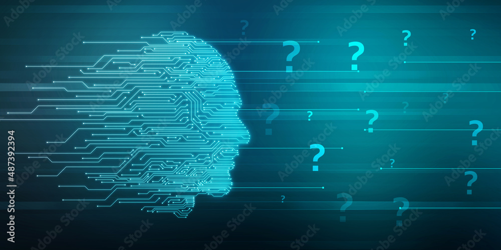 2d illustration question mark background Stock Illustration | Adobe Stock