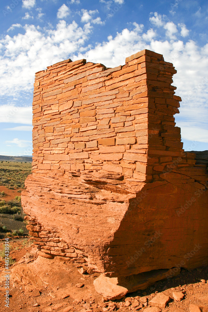 Foto de Anasazi Sinagua Native American Stone Houses in the Arizona ...