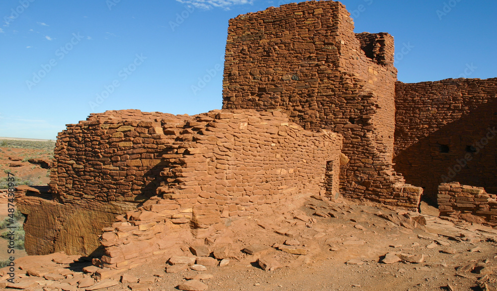 Anasazi Sinagua Native American Stone Houses in the Arizona Desert ...