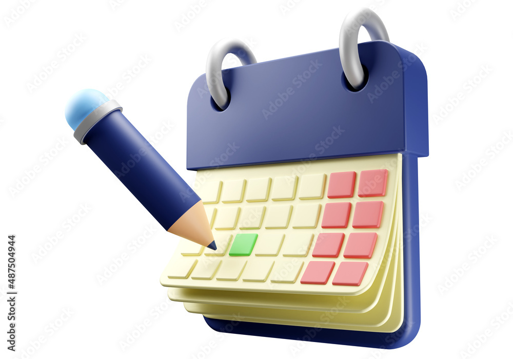 Calendar icon. Date planning concept. Date picker button for your ...