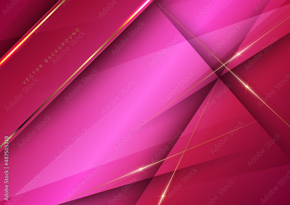Abstract luxury pink elegant geometric diagonal overlay layer ...