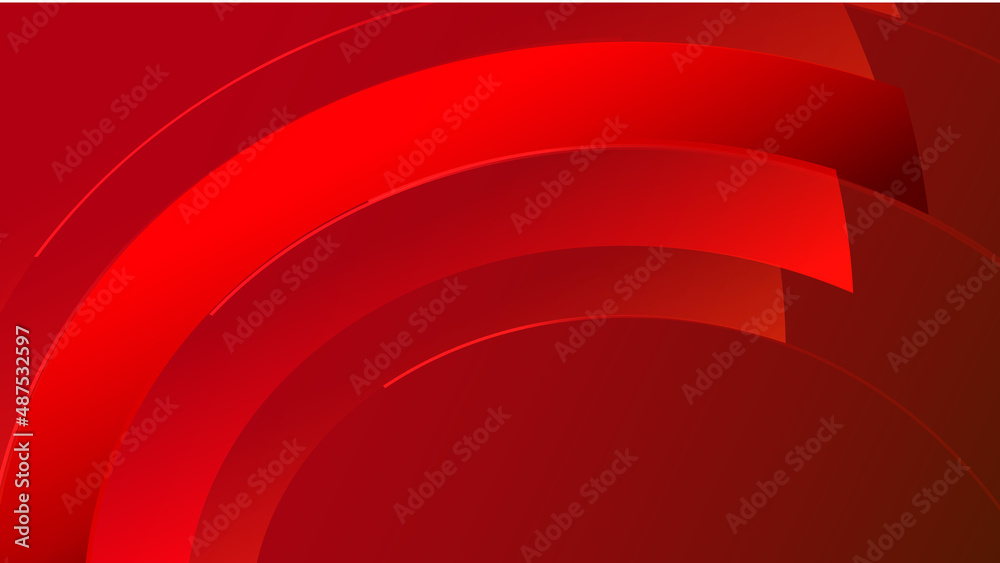 Modern red abstract banner background. Vector illustration design for ...