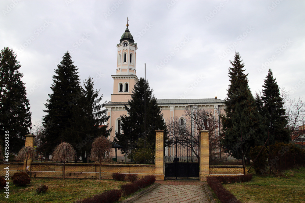 The church in Obrenovac, dedicated to the Descent of the Holy Spirit on ...