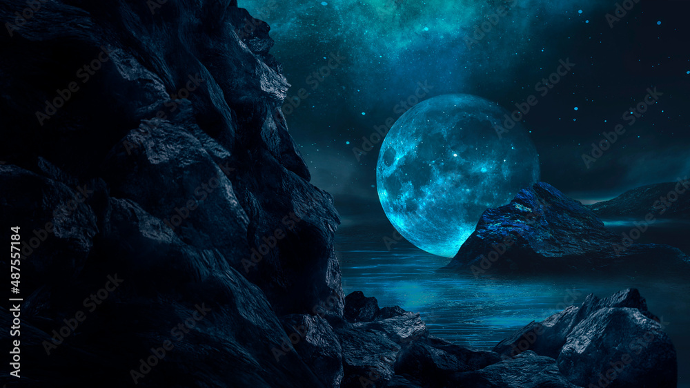 Water Planet Landscape