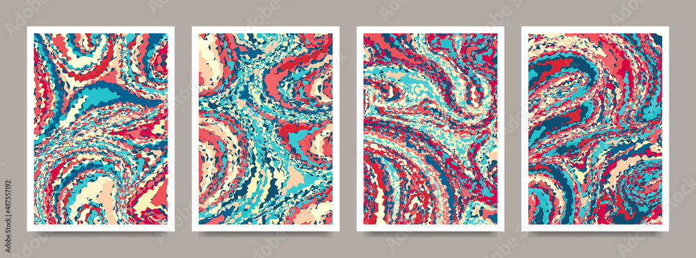 Collection of abstract art images in the style of expressionism. For ...