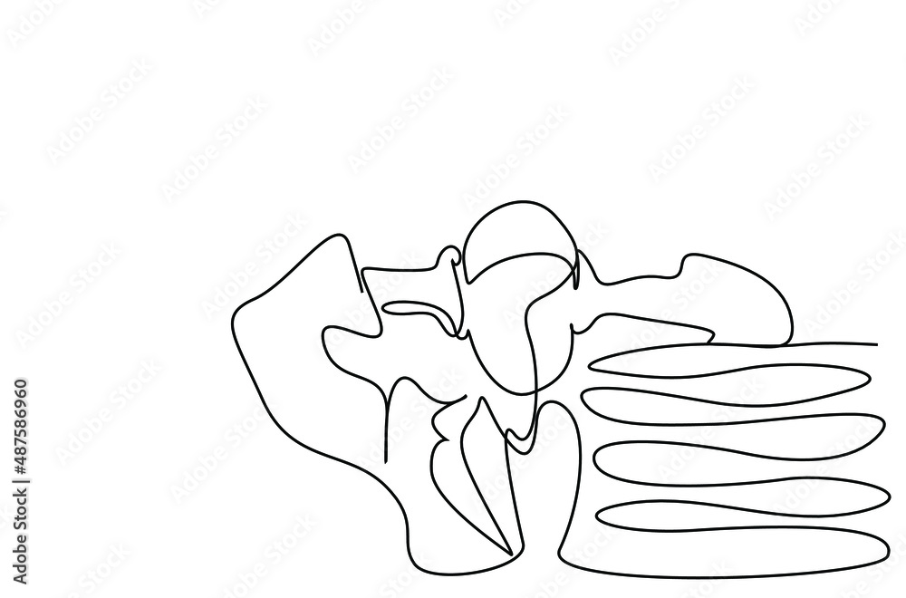 stressed workplace employee with work piling up in front of her putting ...