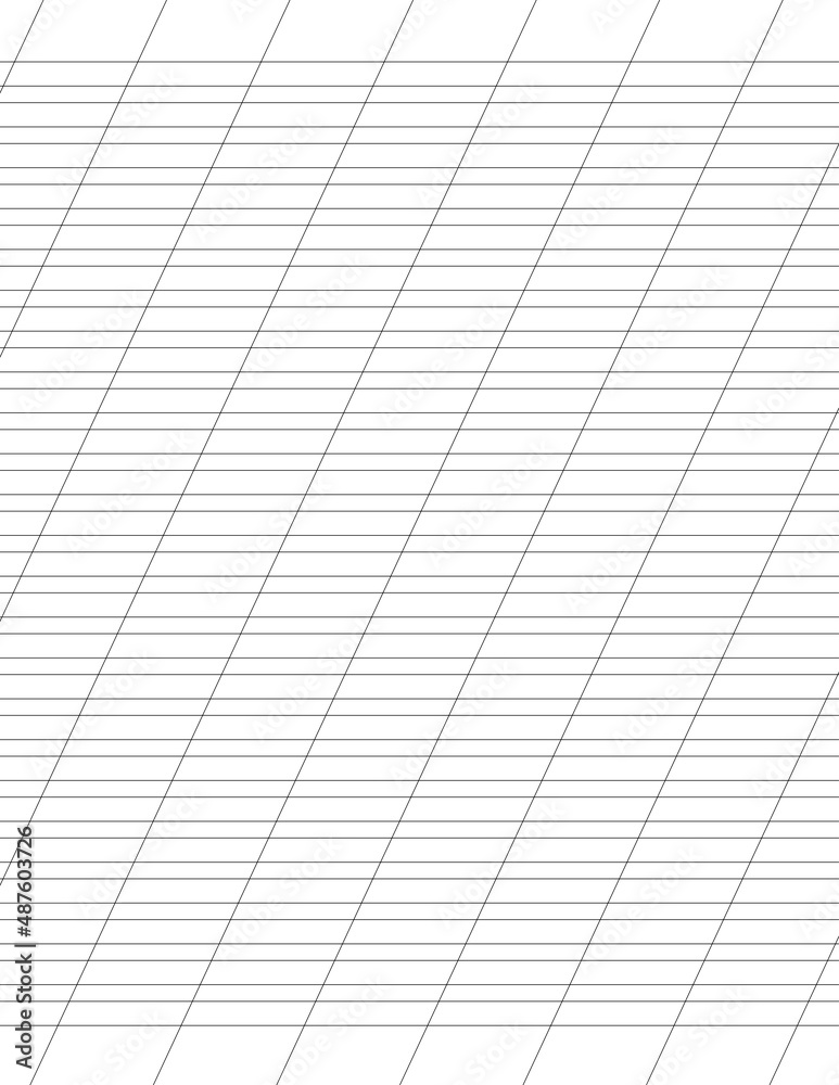Graph paper. Printable lined grid paper with color horisontal, diagonal ...