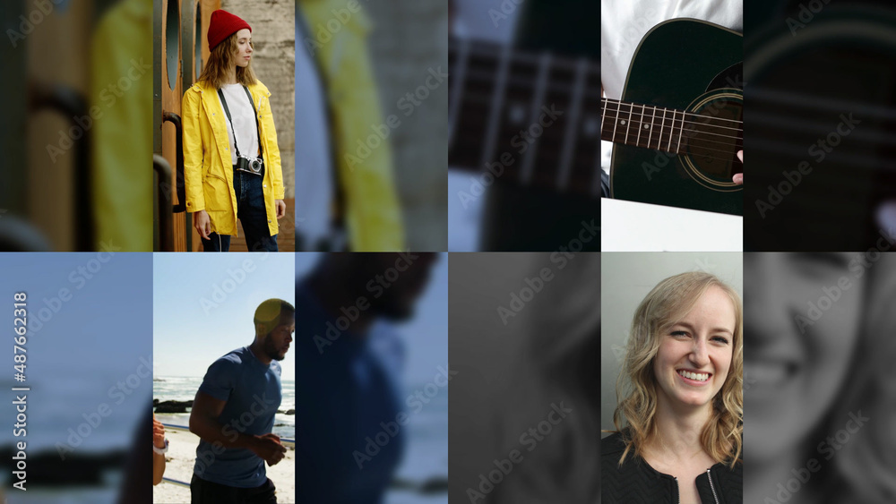 Portrait Video Resizer Media Replacement Template Stock Template ...