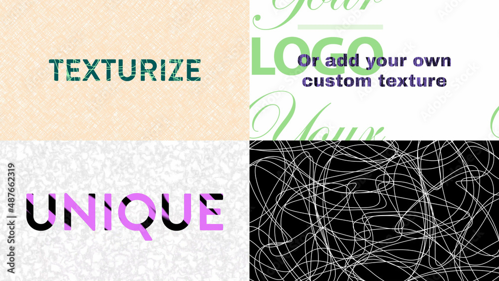 Text Textures Template Stock Template | Adobe Stock