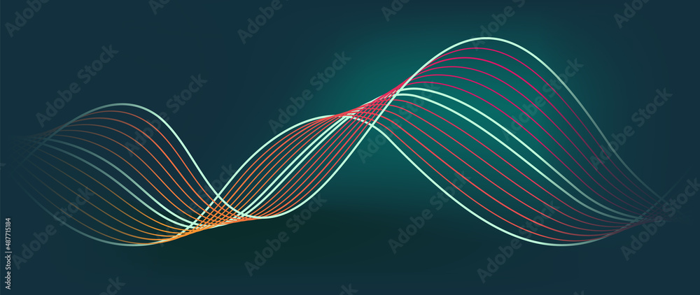 Abstract arts background vector. Fluid color gradient abstract ...