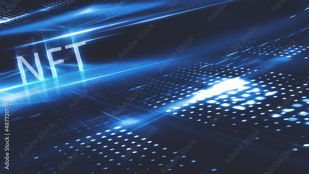 Collage signed with NFT token. Abstract NFT collage. EVERYDAYS: THE ...