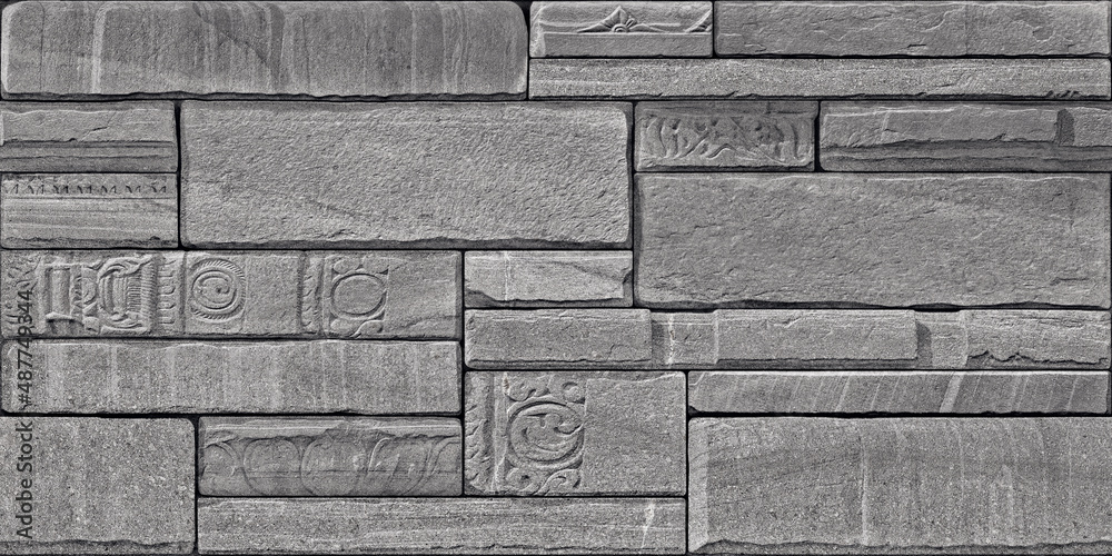 3d stone and elevation wall tiles,Seamless Ceramic Tiles Designs,Stone ...