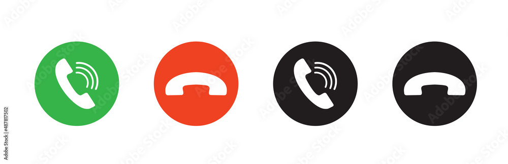 Cell phone vector. Phone icon flat style isolated on white background ...